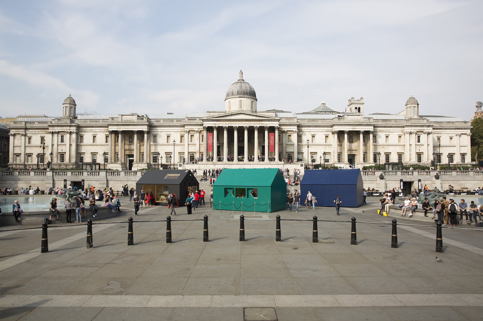 Four Designers Reimagine the Home in London's Trafalgar Square - Dwell