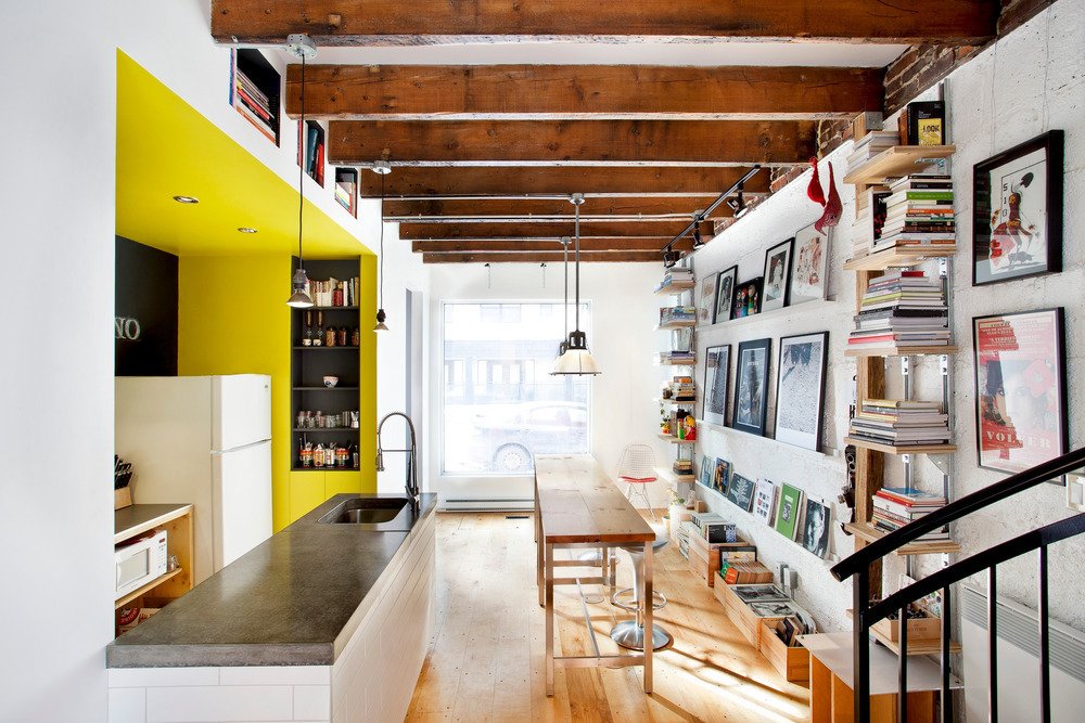 Photo 3 of 7 in An Efficient Live-Work Space in Montreal - Dwell
