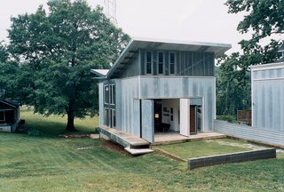 Exterior Mid Century Cabin Design Photos and Ideas - Dwell