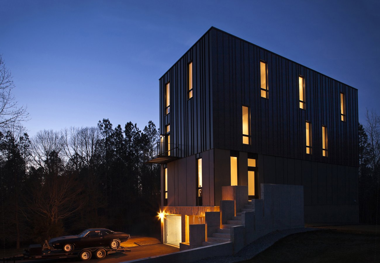 A Gothic-Inspired Modern Home (5 Photos) - Dwell