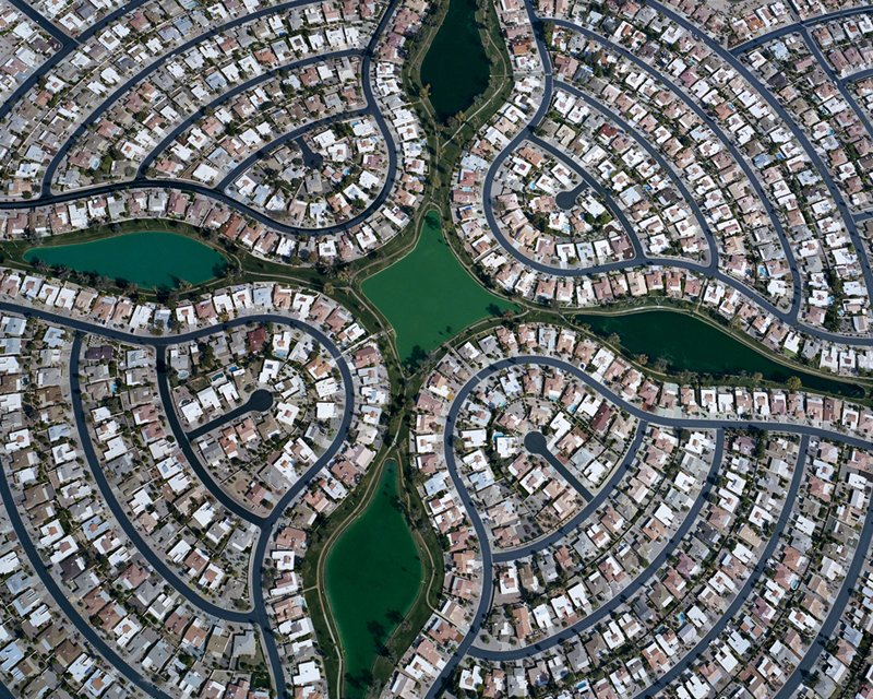 Suburban Sprawl Photographed from Above - Dwell