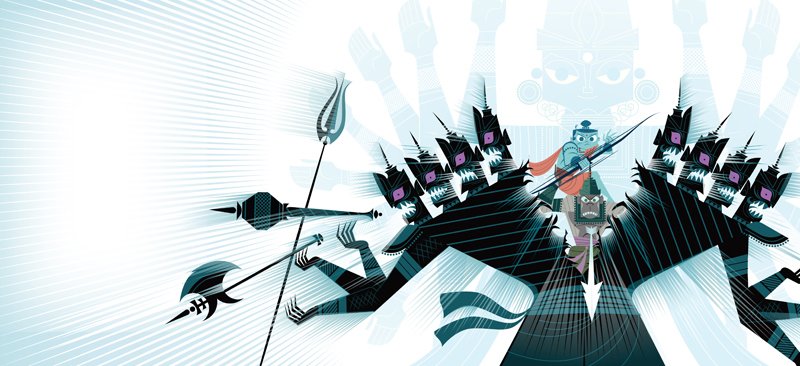 Photo 3 of 8 in Ramayana by Sanjay Patel by Aaron Britt - Dwell