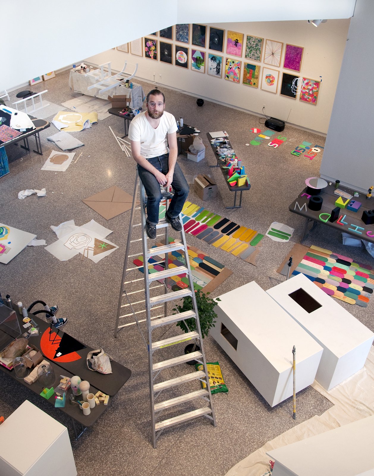 Illustrator Mike Perry - Dwell