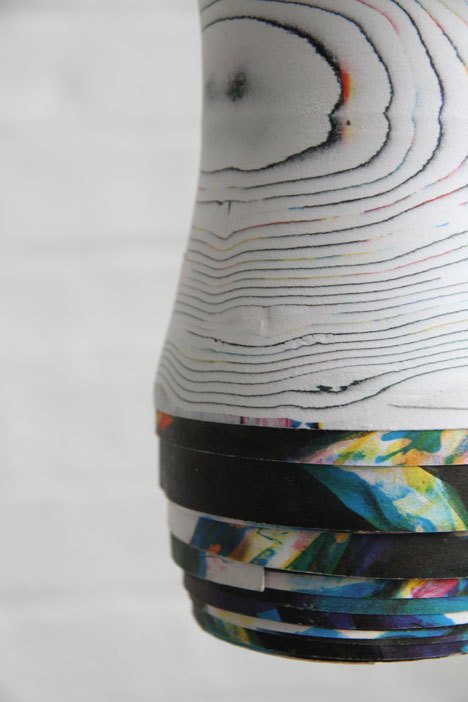 Photo 2 of 3 in Recycled Paper Lights - Dwell