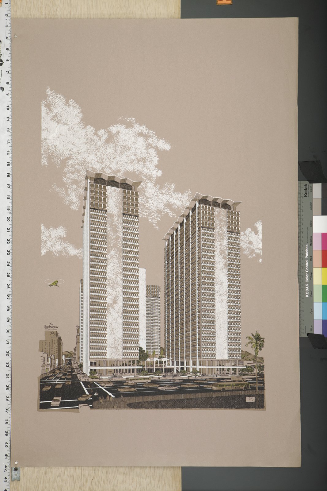 Carlos Diniz's Hand-Drawn Architectural Renderings - Dwell