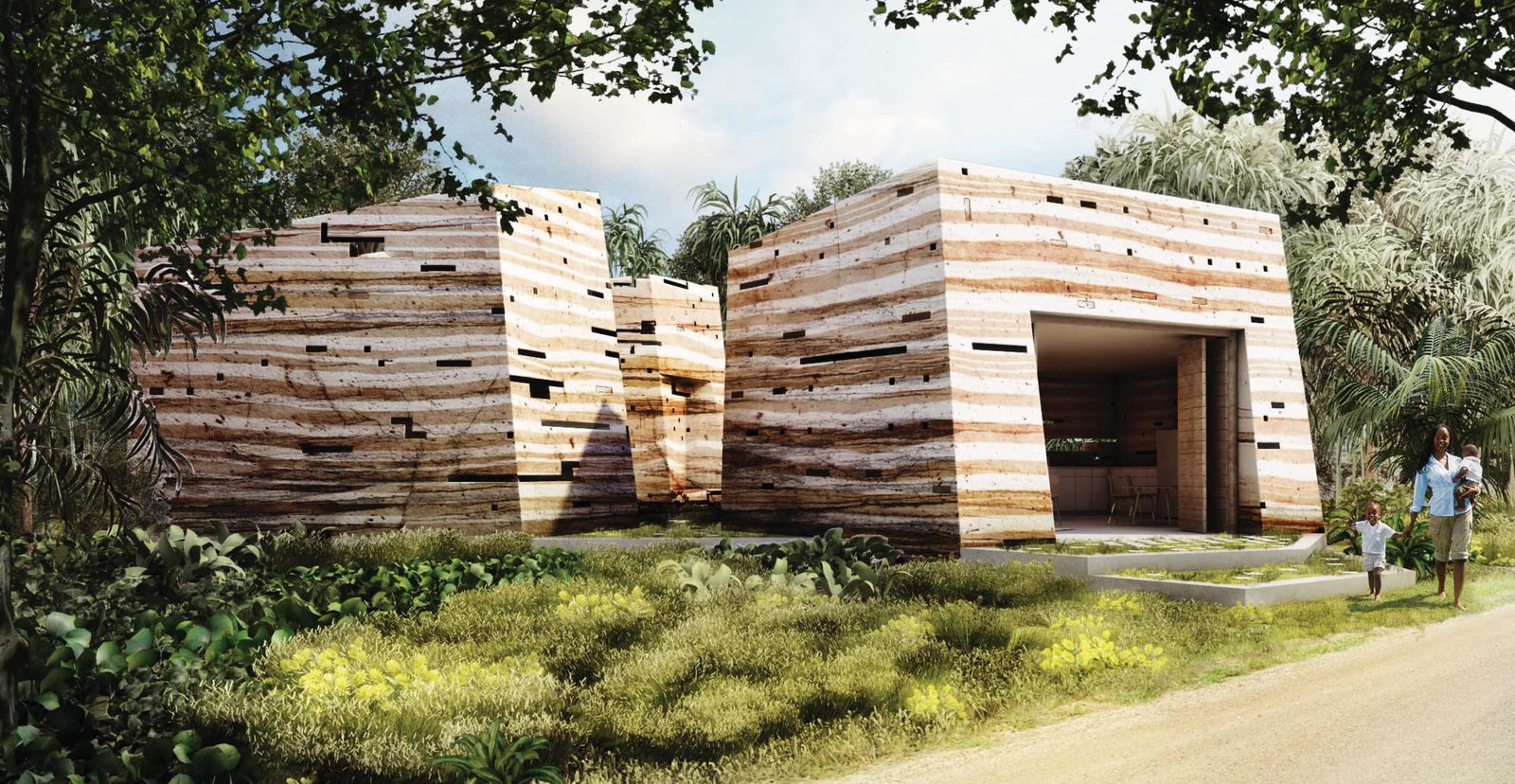 Photo 5 of 6 in Modern Mud Homes: A New Take on Building in Ghana by ...