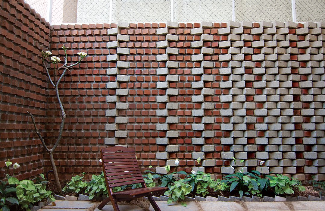 Photo 1 of 3 in Inventive Garden Home in India - Dwell