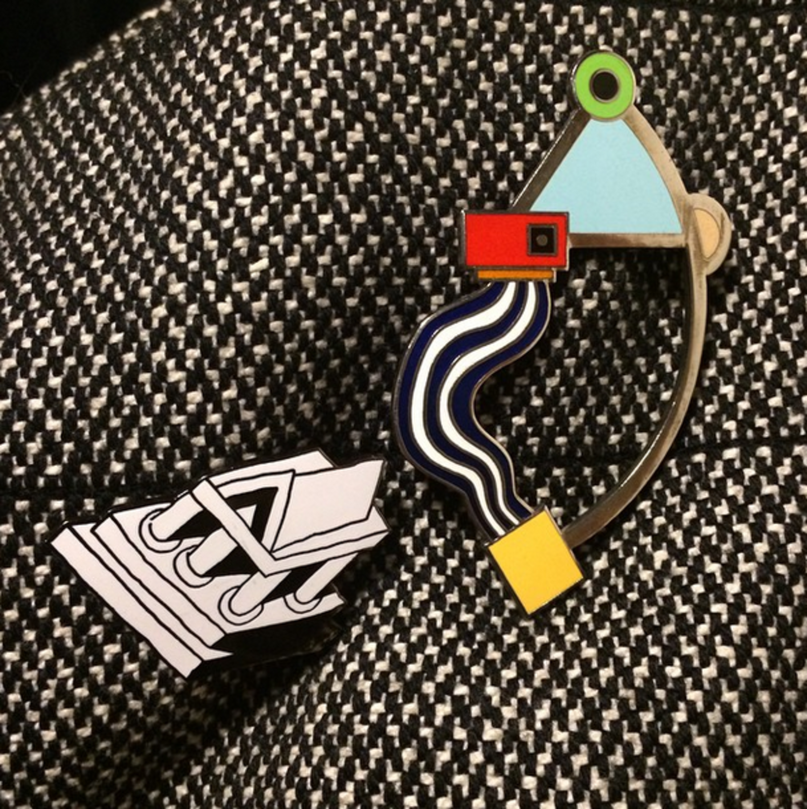 Photo 3 of 7 in Wearable Vintage Memphis Jewelry Taps Into Postmodern ...