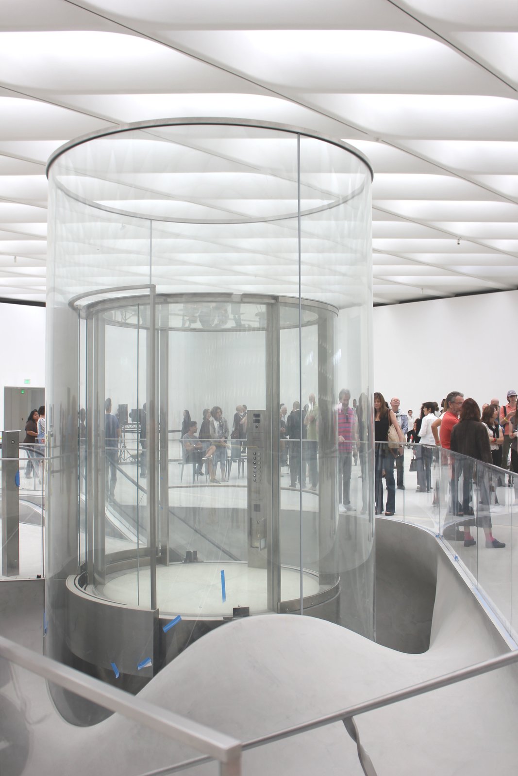 Photo 2 of 6 in A Sneak Peek at the Broad Museum's Incredible Latticed ...