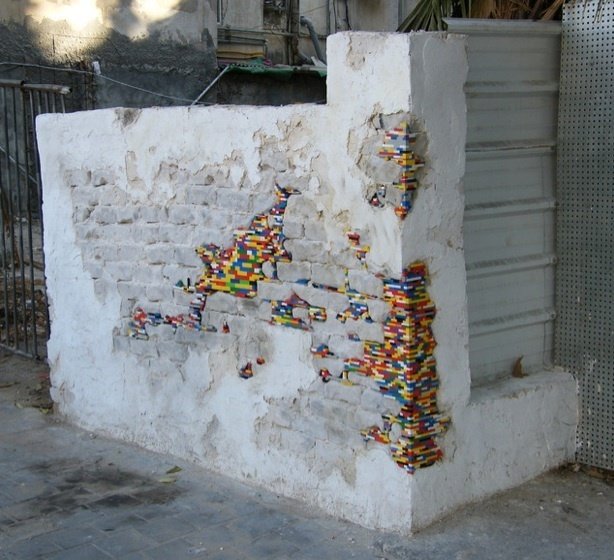 Photo 1 of 8 in A Look at Lego Bombing by Sara Ost - Dwell