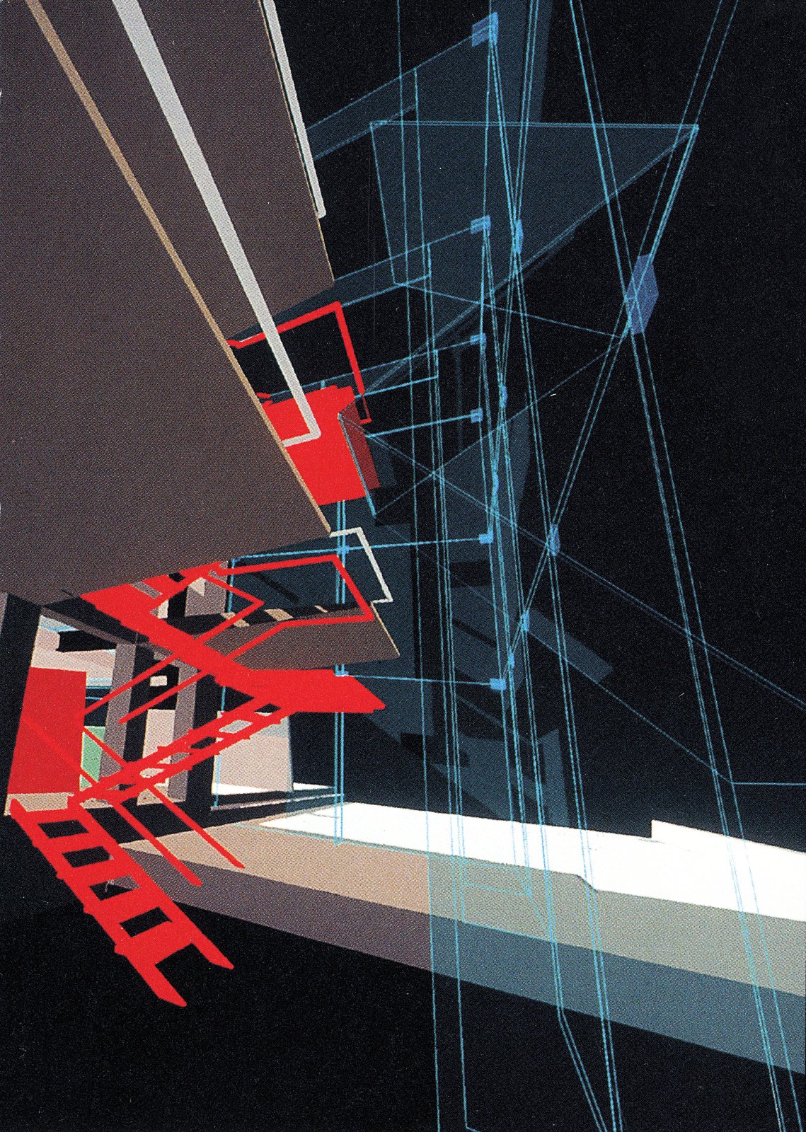 Photo 4 of 5 in Architecture Meets Tron in These Retro-Futuristic CAD ...