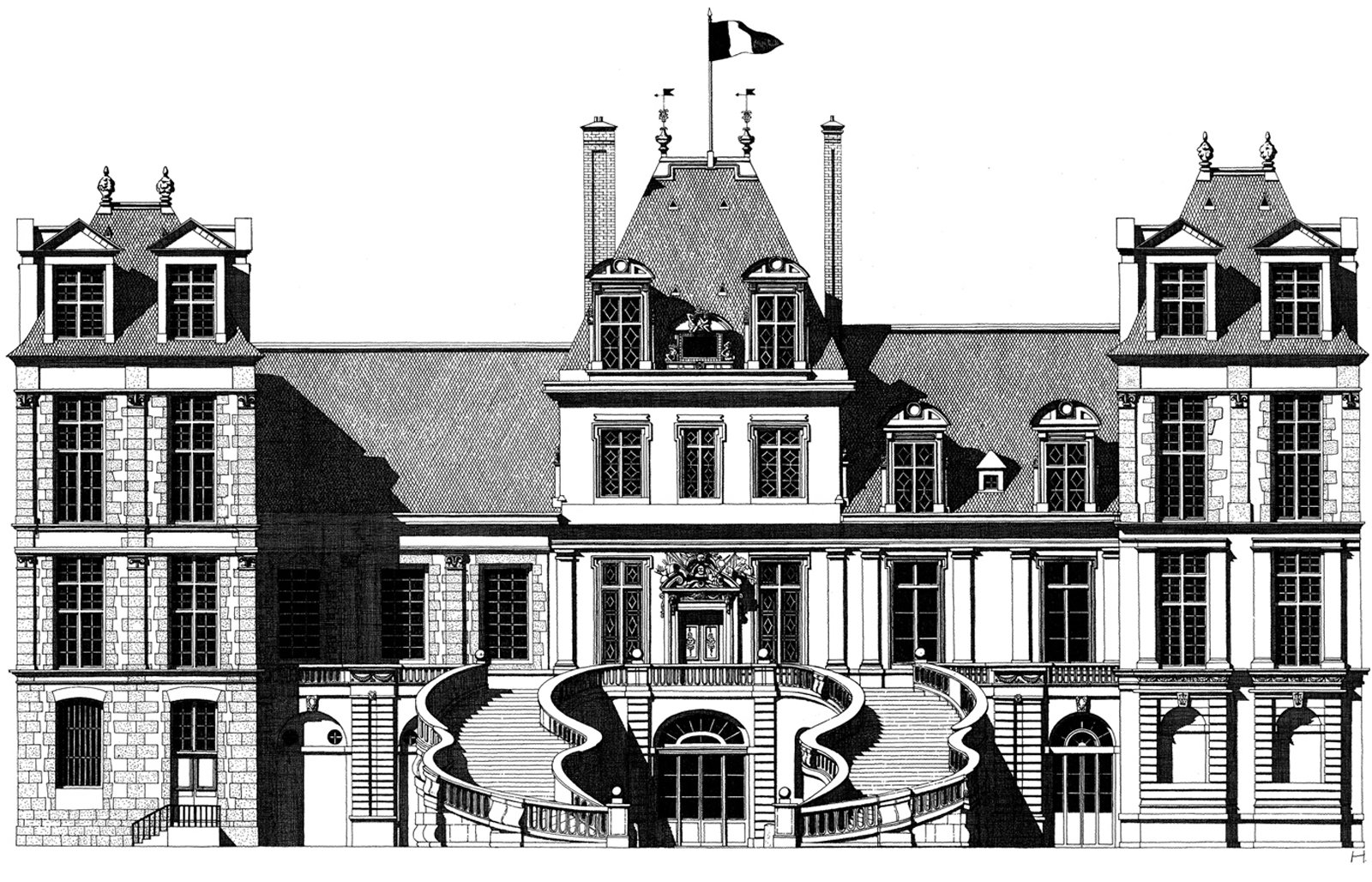 Architectural Drawings By Illustrator Thibaud Herem Thibaud Herem