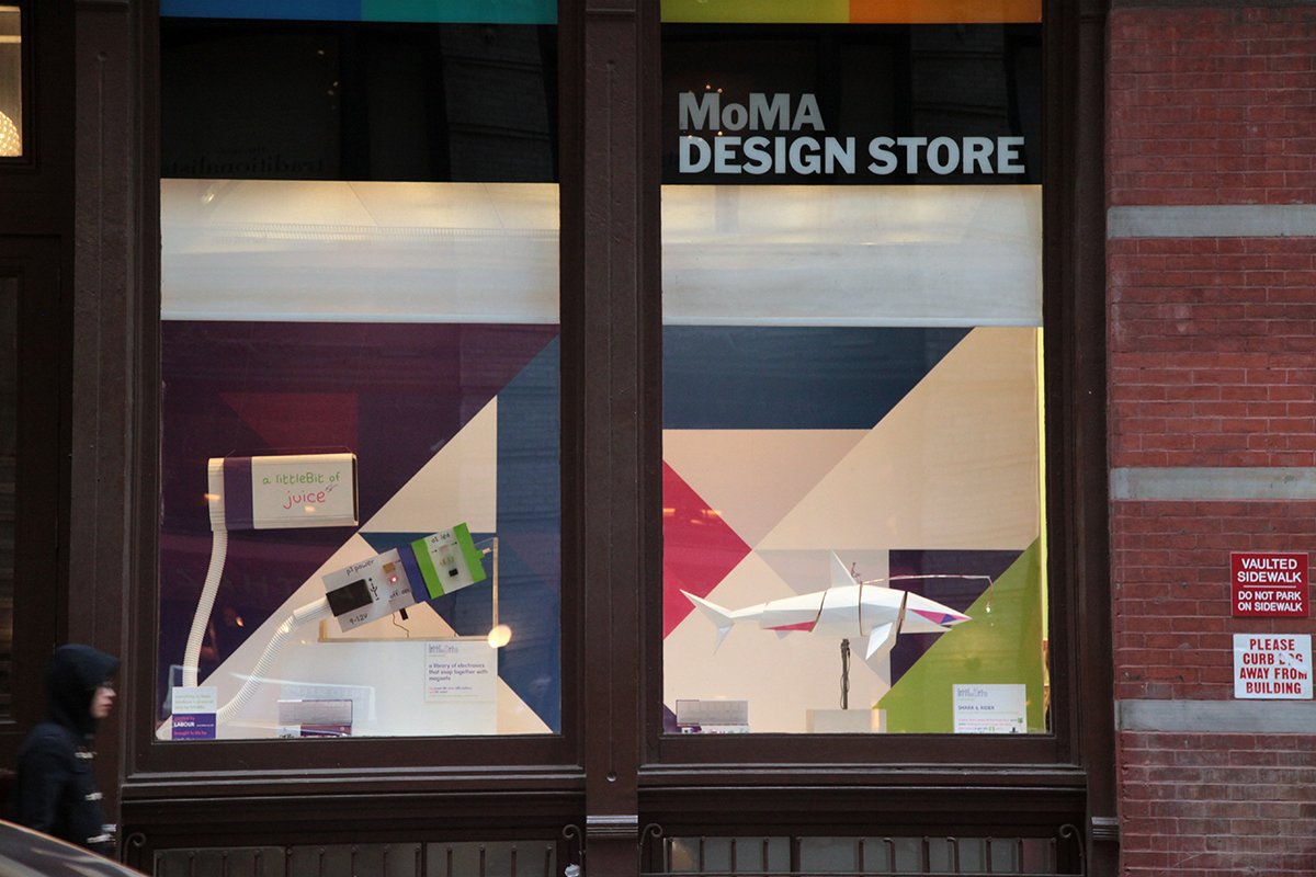 Photo 7 of 8 in MoMA Design Store Windows: littleBits by Ayah Bdeir - Dwell