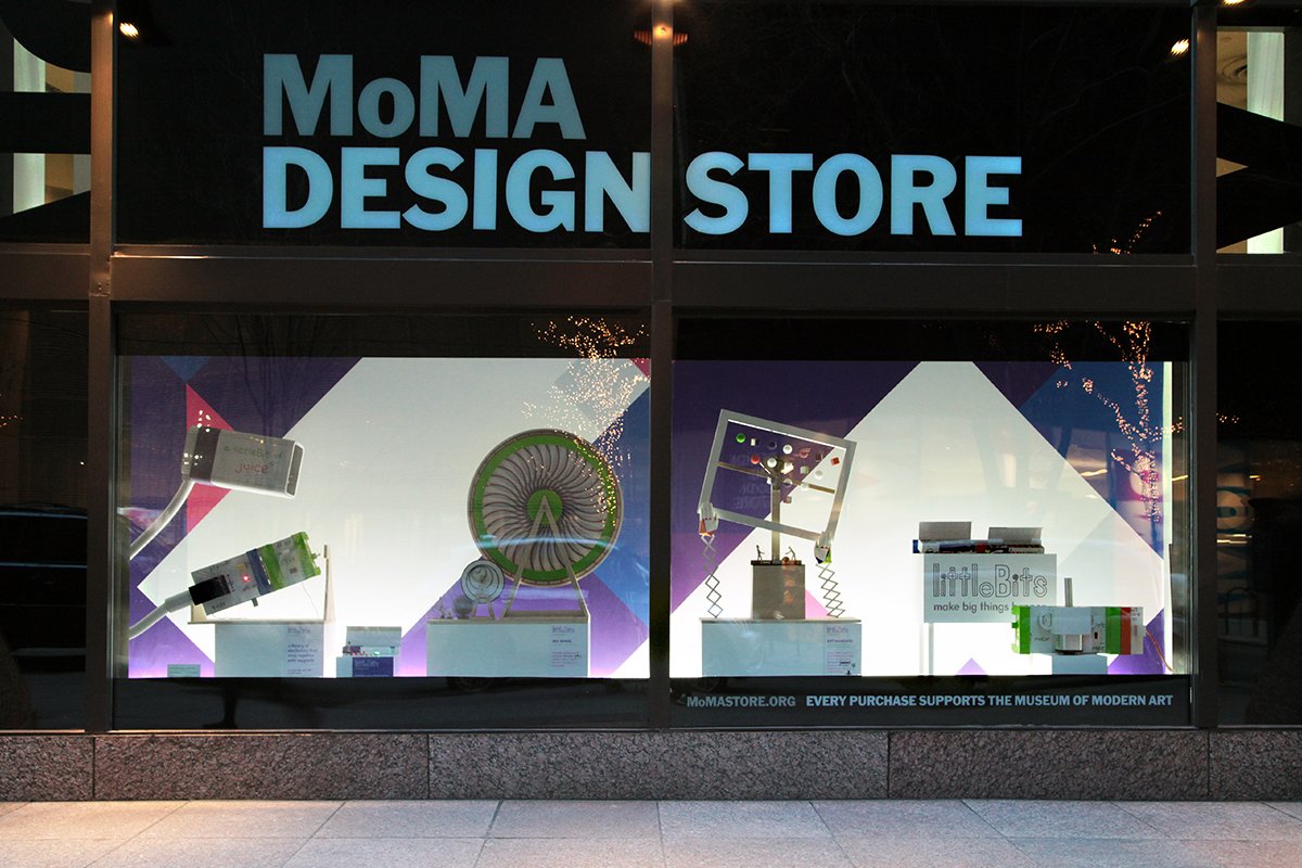 Photo 8 of 8 in MoMA Design Store Windows: littleBits by Ayah Bdeir - Dwell