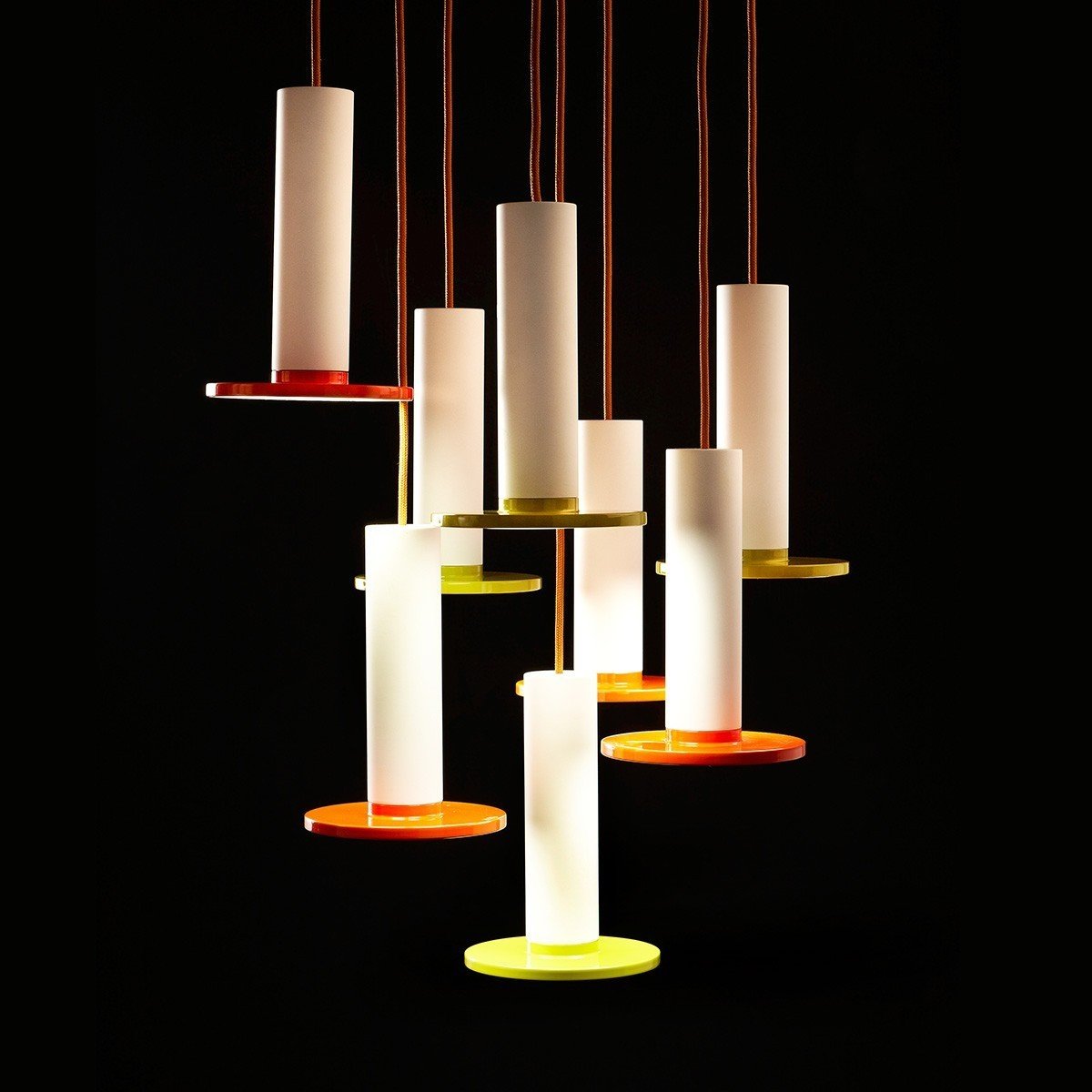 Modern Pendant Lights with Pops of Color (6 Photos) - Dwell