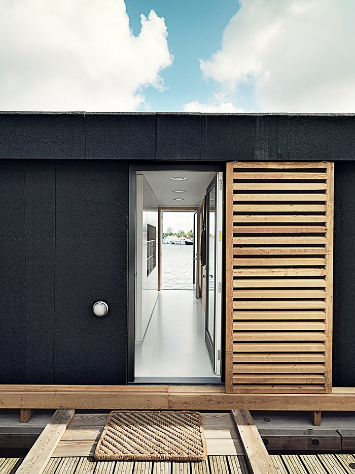 Photo 3 of 9 in Each Day at This Floating Home Begins With a Swim, Just ...