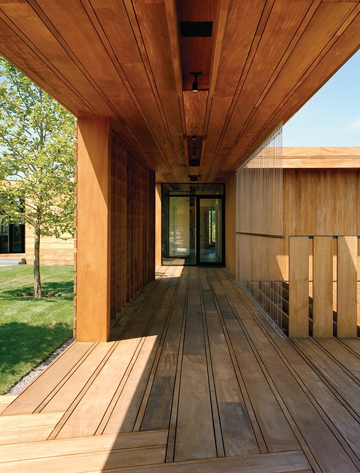 Photo 8 of 9 in Modern Wood-Lined Family Home in the Hamptons - Dwell