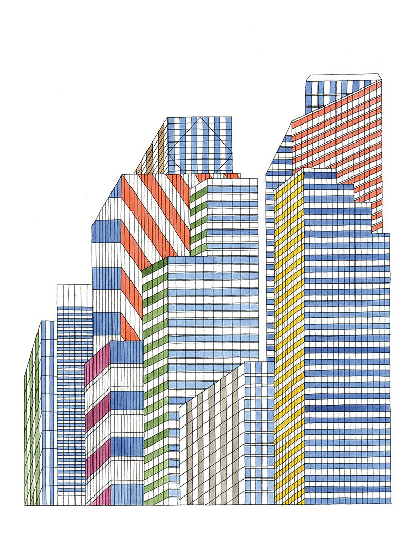 In the City by Nigel Peake (7 Photos) - Dwell