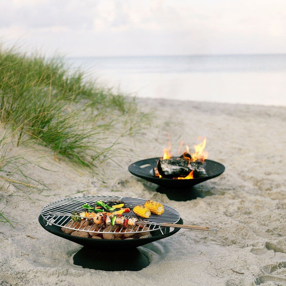 Photo 3 of 4 in Modern Fire Baskets for Late Summer Evenings by ...