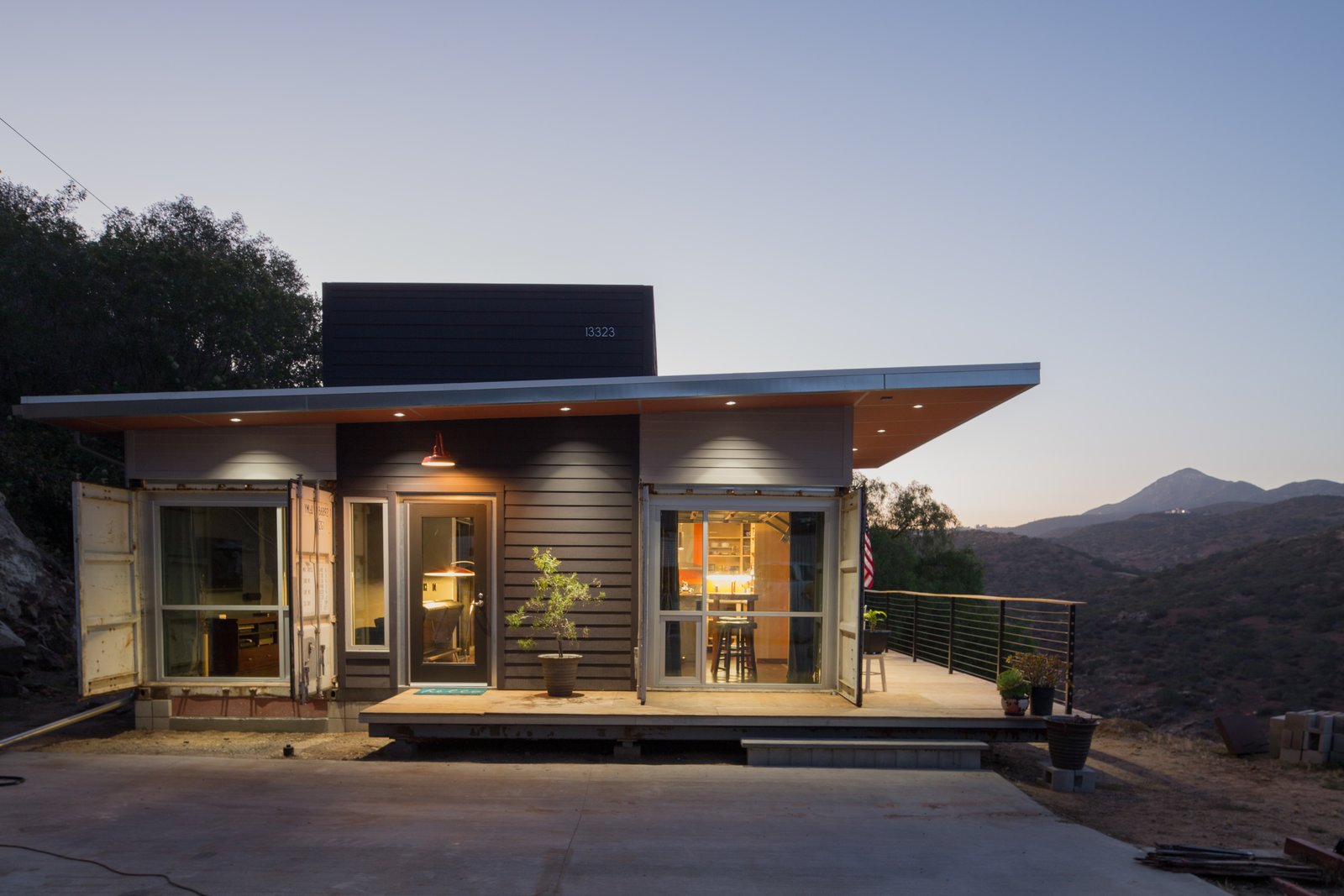 Photo 6 of 6 in A Rustic Shipping Container Home Built on a Budget by ...