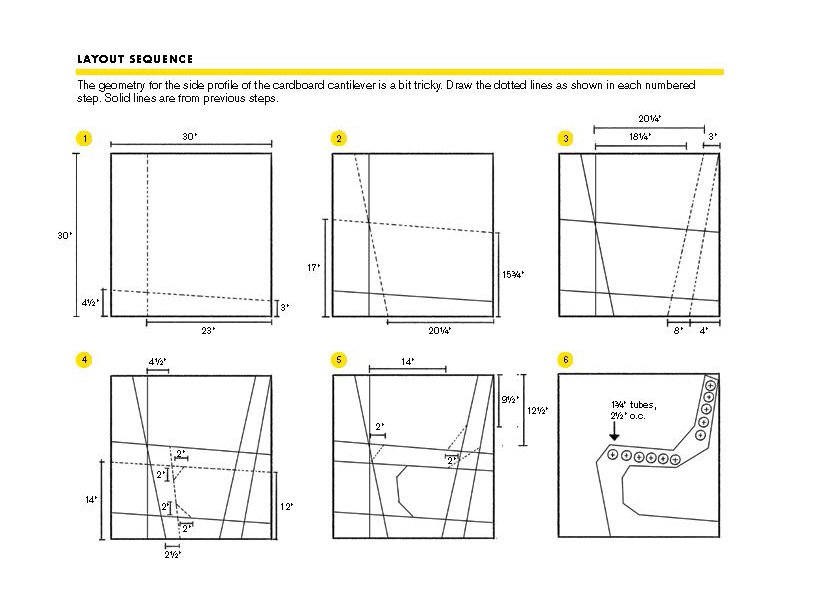 Photo 3 of 3 in You Can Make a DIY Cardboard Chair This Weekend - Dwell