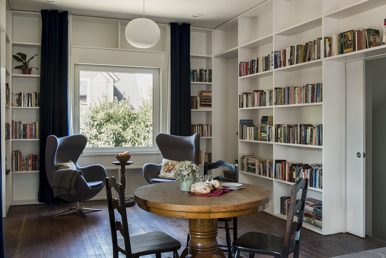 Photo 6 of 6 in A Bright Red Farmhouse-Style Home That's Surprisingly ...