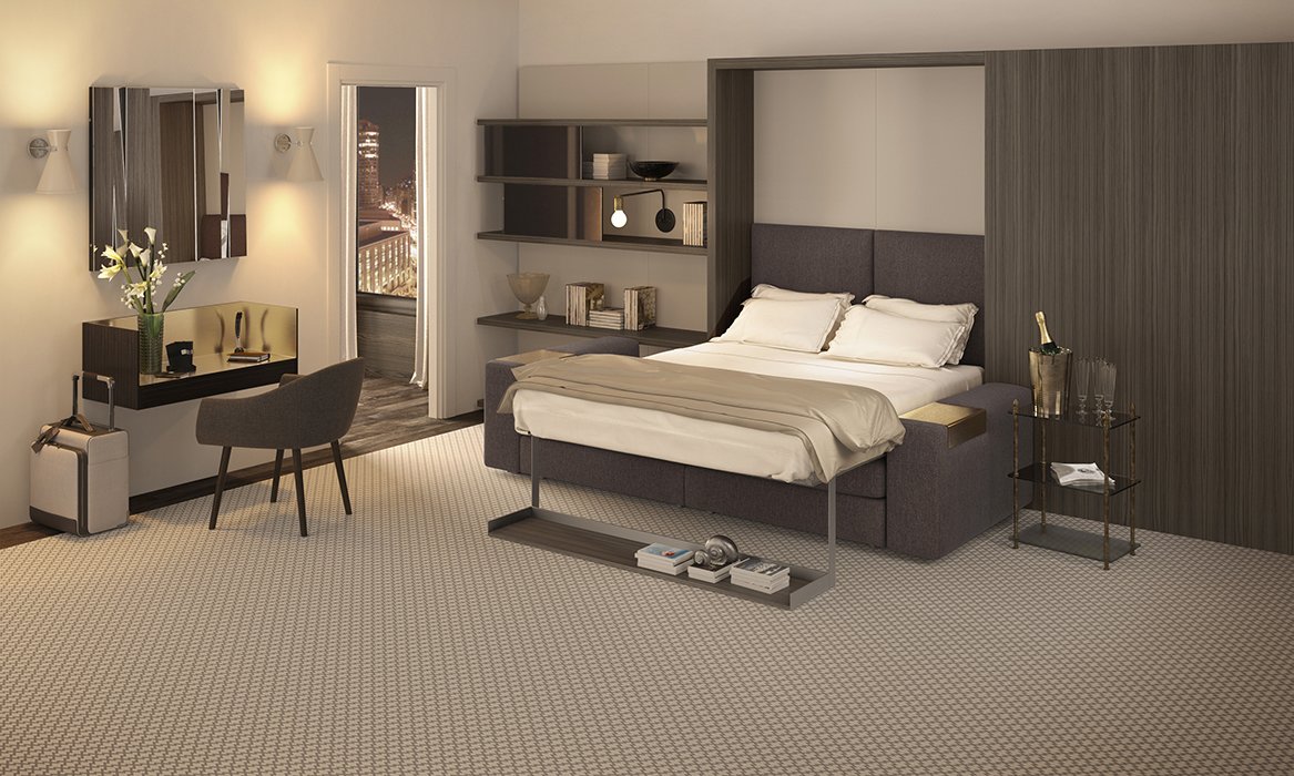 Photo 2 of 5 in Micro-Hotel Suite by Resource Furniture at Dwell on ...