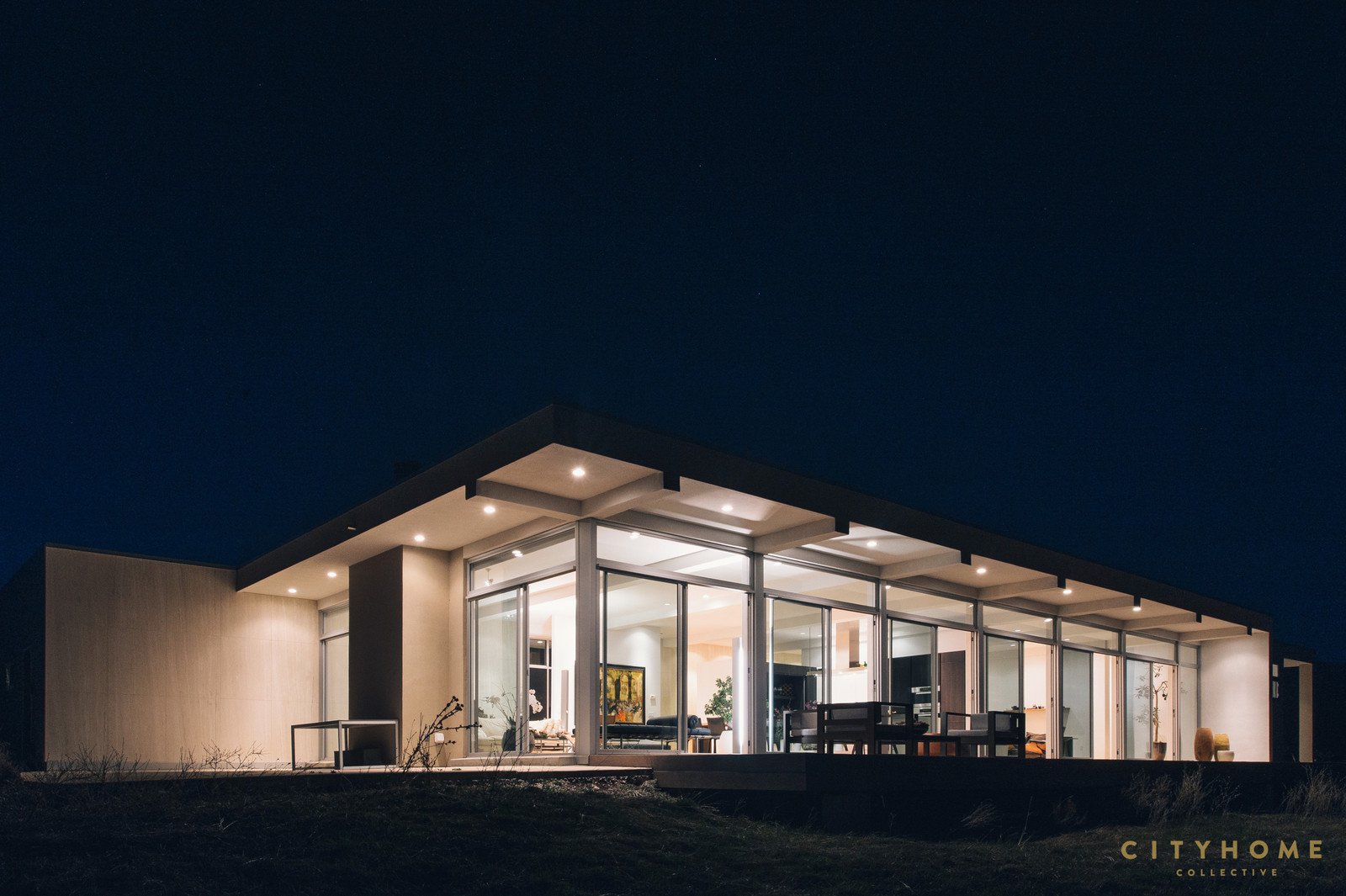Photo 3 of 11 in Glass Takes Center Stage in These 10 See-Through Homes ...