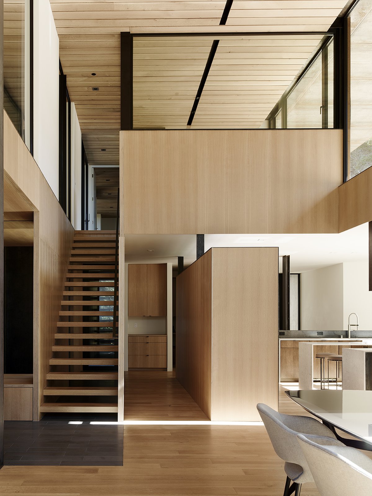 Photo 6 of 14 in Nature Drove the Design of This Sculptural, Cor-Ten ...