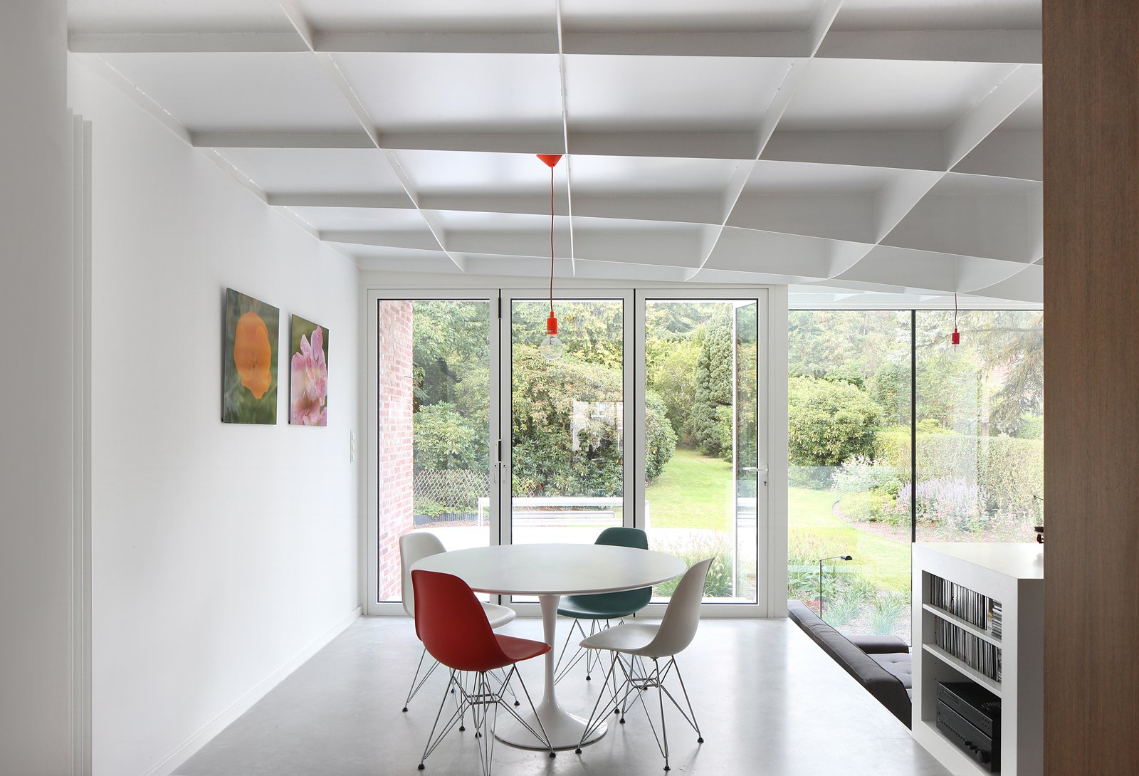 Photo 5 of 5 in This Villa in Belgium Has a Crazy Prefab Ceiling That ...