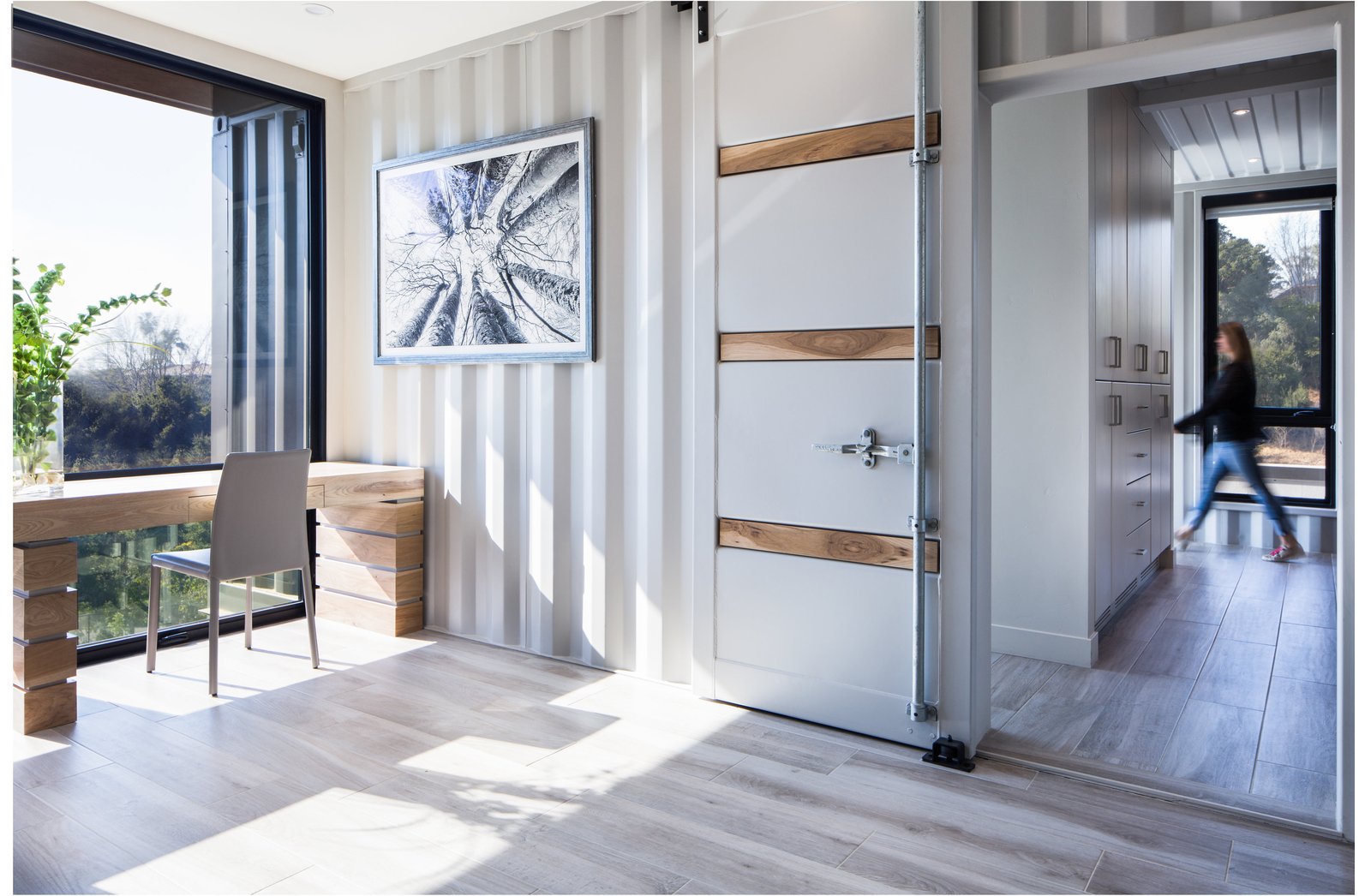 Photo 4 of 9 in Five Shipping Containers Are Woven Into This Home in ...