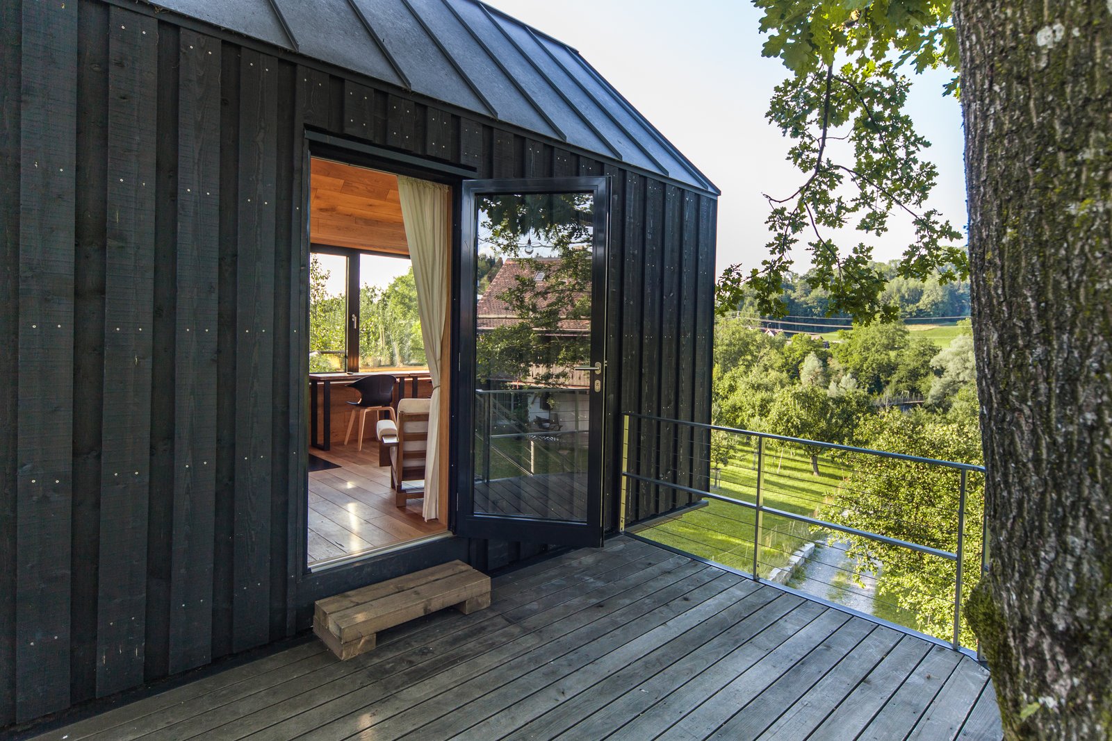 Photo 3 of 8 in This Prefab Tree House Took Just 8 Days to Assemble - Dwell