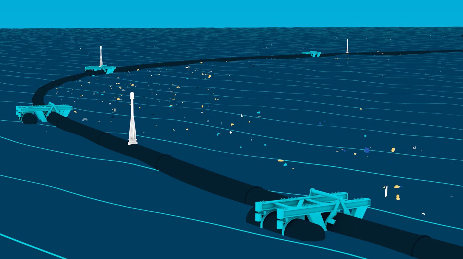 Photo 1 of 4 in The Ocean Cleanup Returns to Scoop Up Plastic From the ...