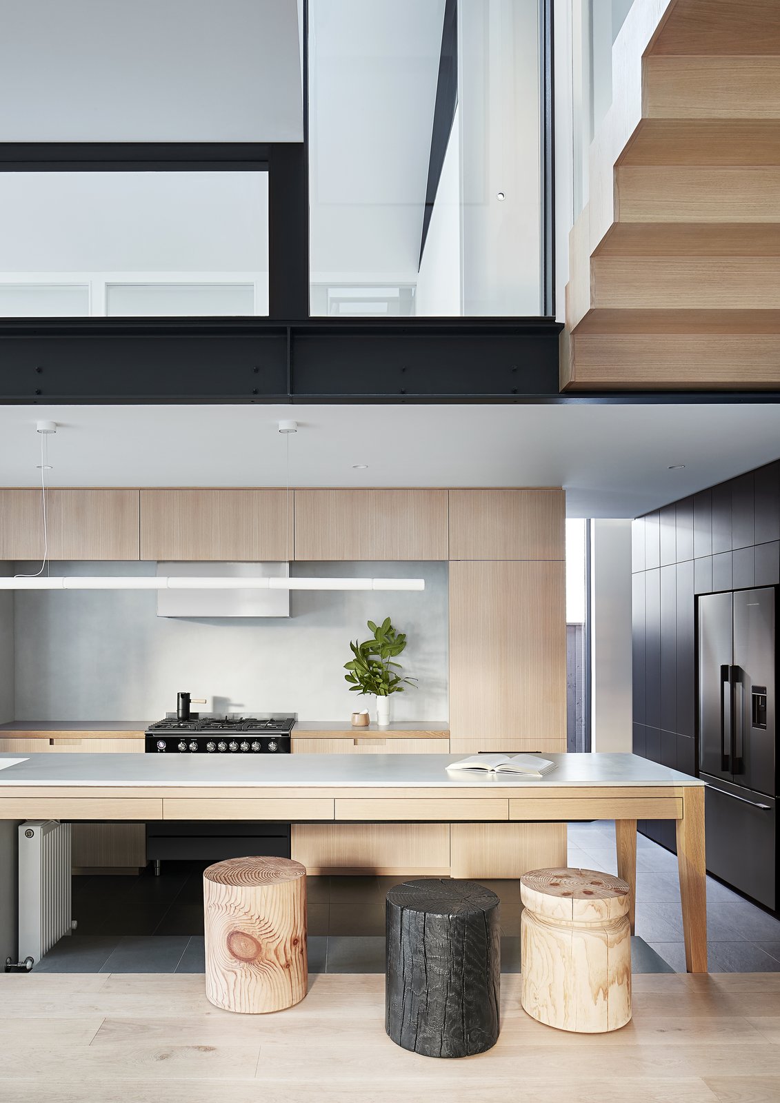 Photo 3 of 8 in An Australian Kitchen Is Reimagined With Sleek Black ...