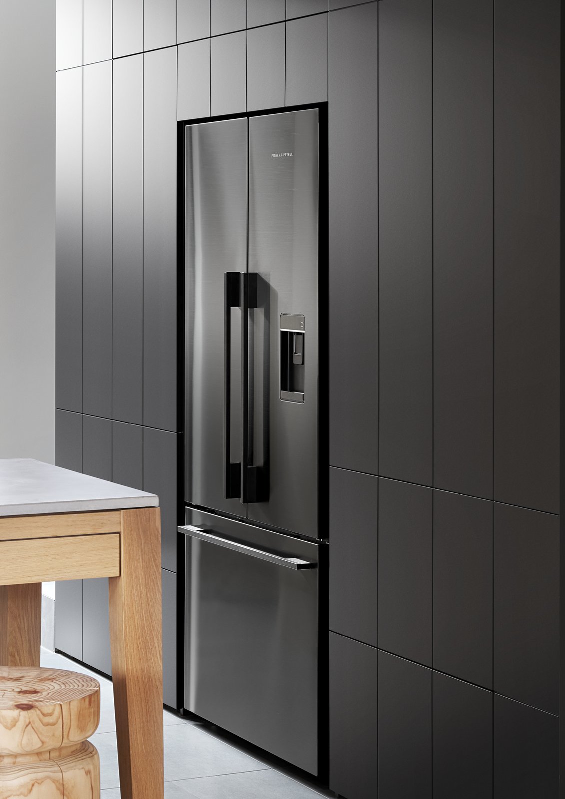 Photo 6 of 8 in An Australian Kitchen Is Reimagined With Sleek Black ...