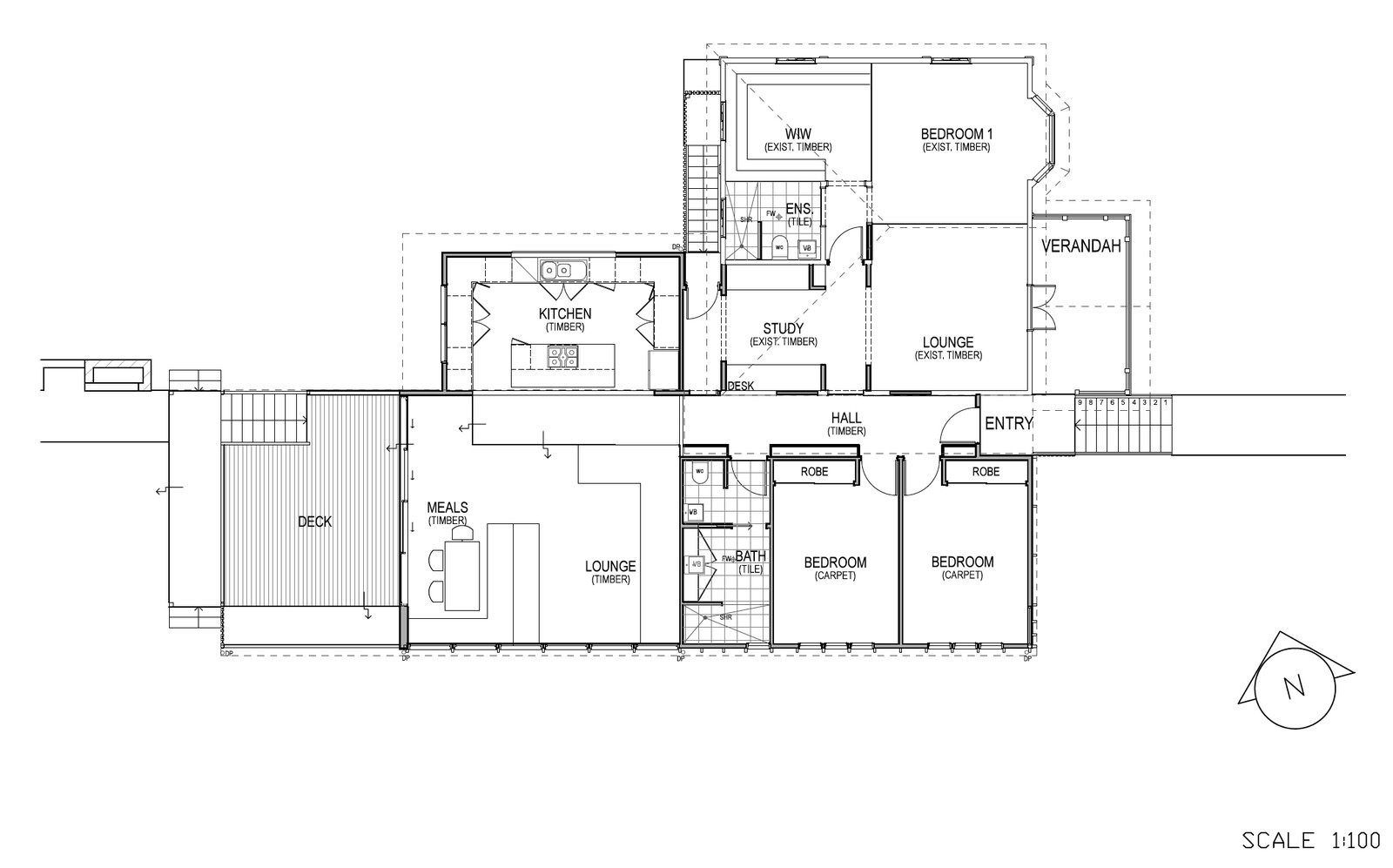 Photo 11 of 11 in A Classic Queenslander Bungalow Gets an Inky New ...