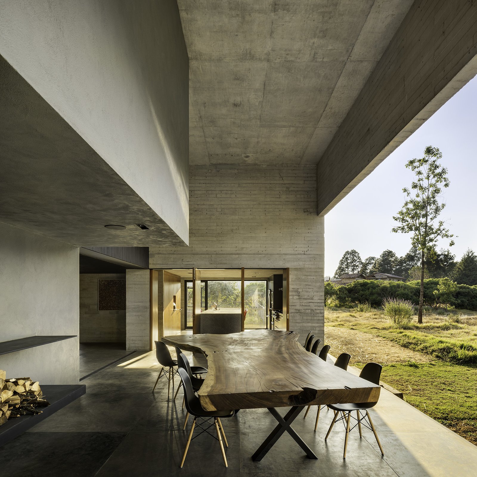 Photo 5 of 14 in A Monolithic, Concrete Home Commands the Landscape ...
