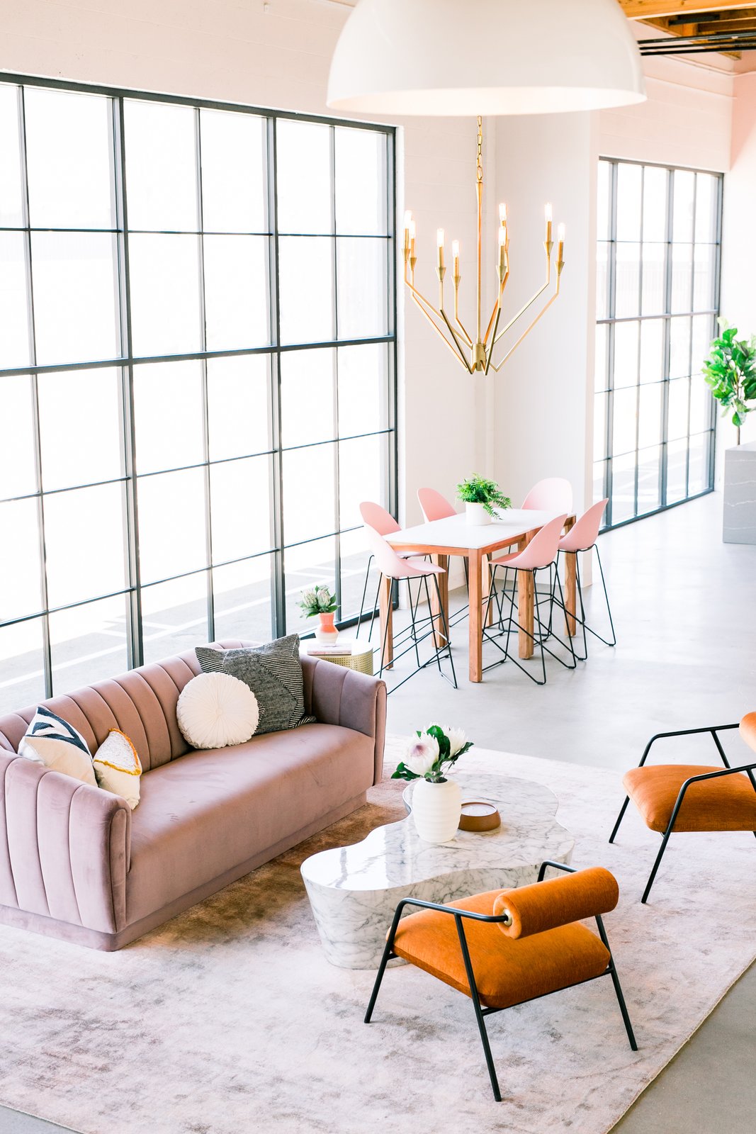 Photo 3 of 10 in The Create & Cultivate Clubhouse Takes Millennial Pink ...