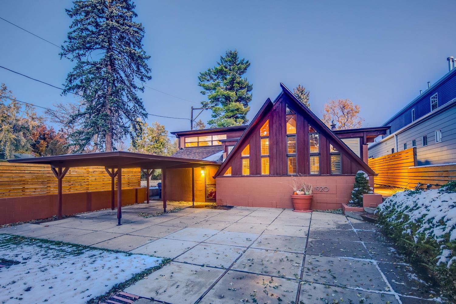 Photo 1 of 13 in This Midcentury A-Frame in Denver Offers Serious ...
