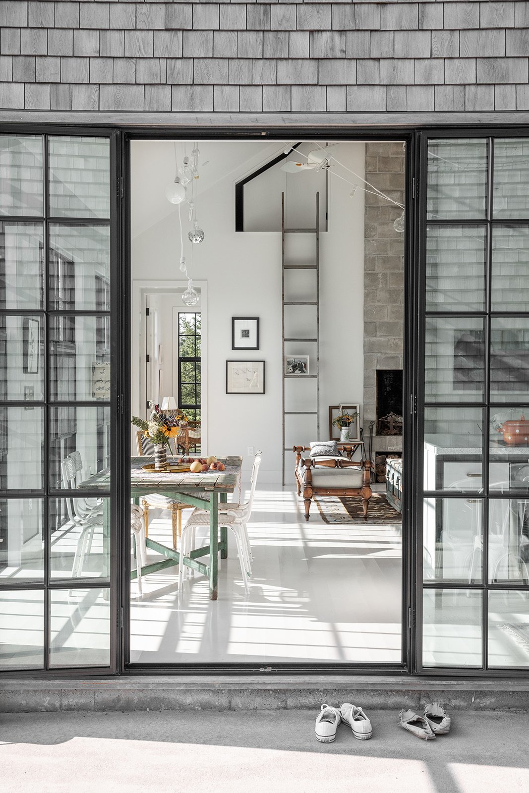 Photo 3 of 8 in A Screened Porch Slices Through a Design Duo’s New ...