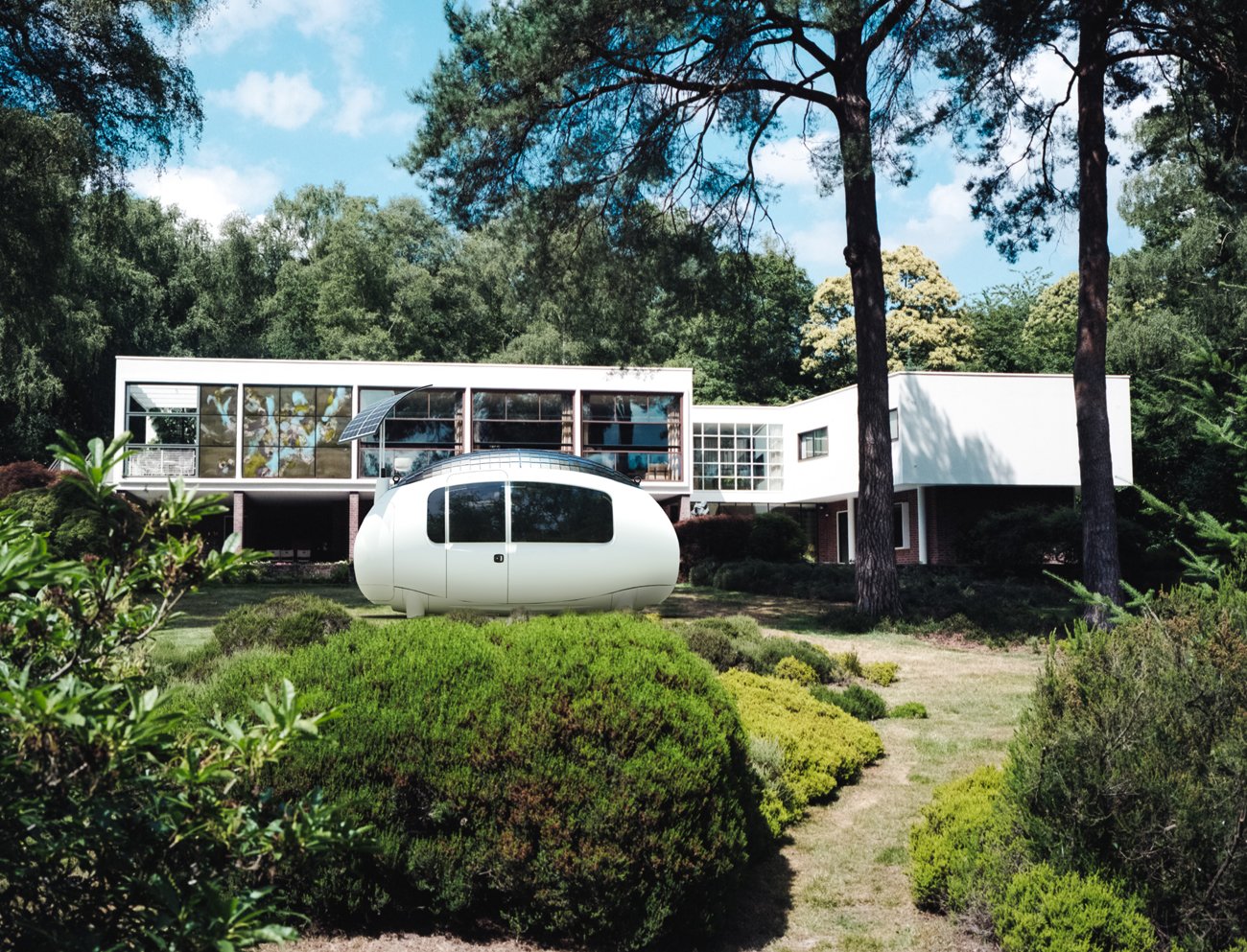 Photo 4 of 5 in This New Egg-Shaped Prefab Can Pop Up Almost Anywhere ...