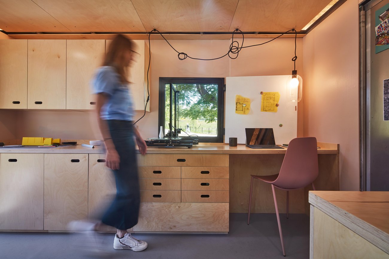 Photo 7 of 10 in A Delivery Van–Turned–Mobile Classroom for Kids Hits ...