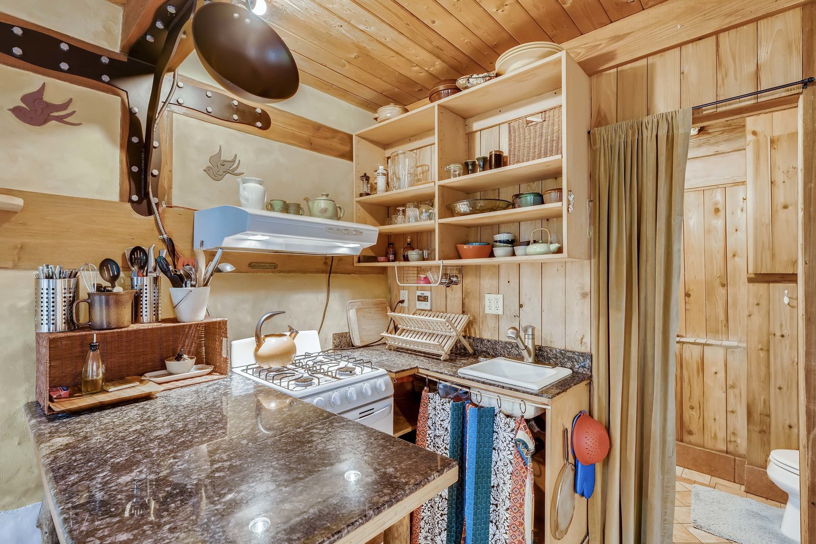 Photo 4 of 15 in A Weird and Wonderful Cob Cottage in a Washington Co ...