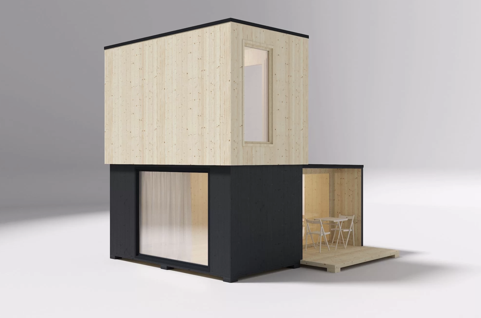 Photo 11 of 11 in This Foldable, $23K Tiny Cabin Pops Up in Less Than ...