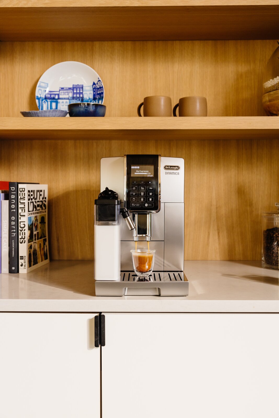 Photo 5 of 6 in A Bespoke Coffee Station Recalls the Java Dreams of a ...