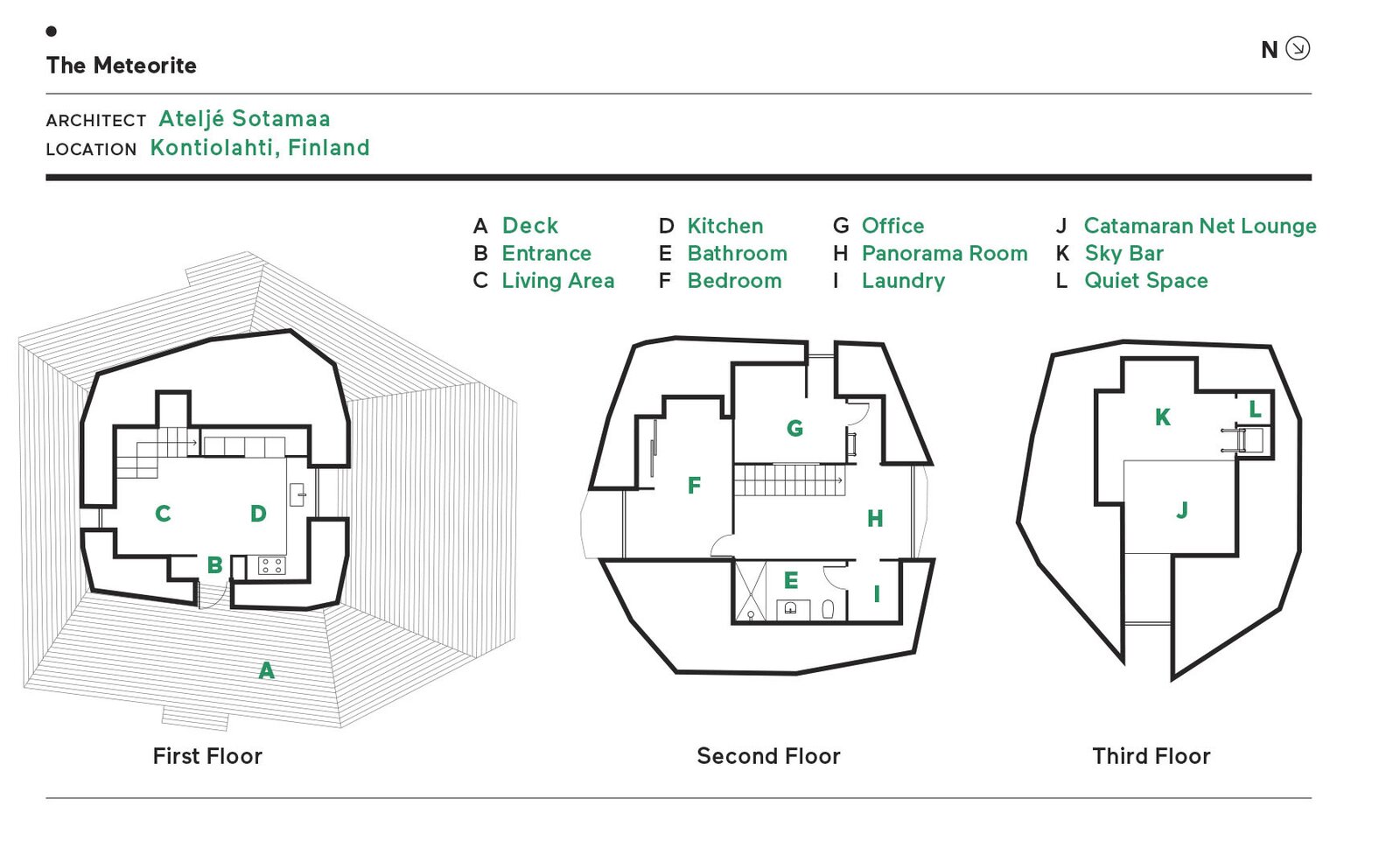 Photo 21 of 21 in With an Otherworldly Shape, This Finnish Cabin Fends ...