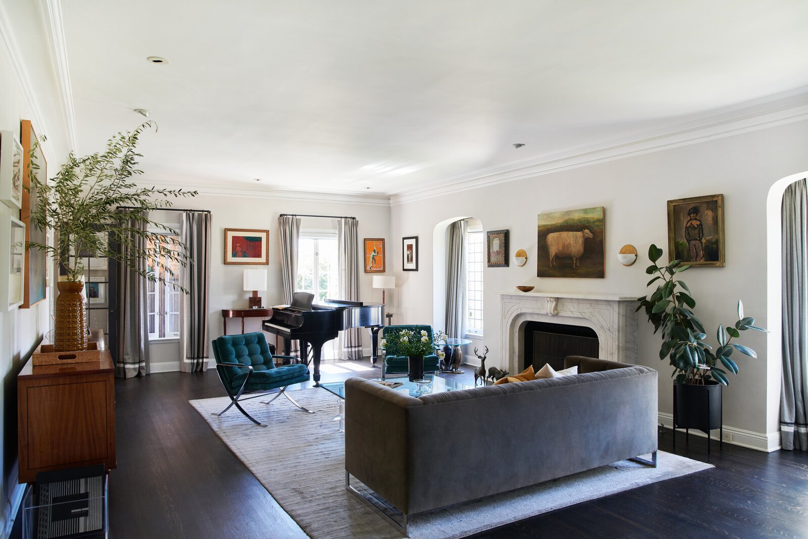 Photo 3 of 15 in A Posh Tudor-Style Home in L.A. Seeks $7M - Dwell