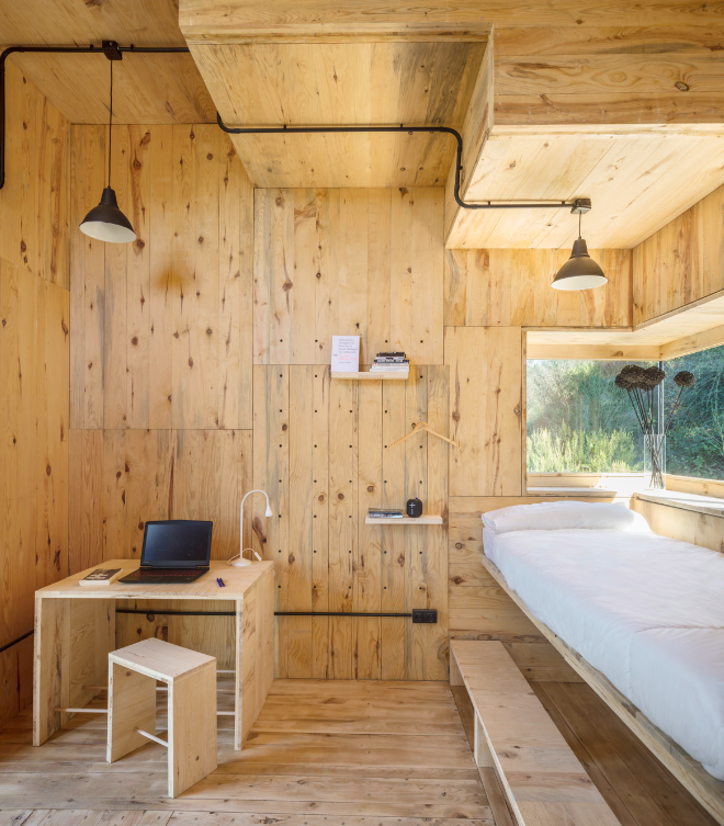 Photo 6 of 12 in An Off-Grid “Quarantine Cabin” Near Barcelona Harvests ...