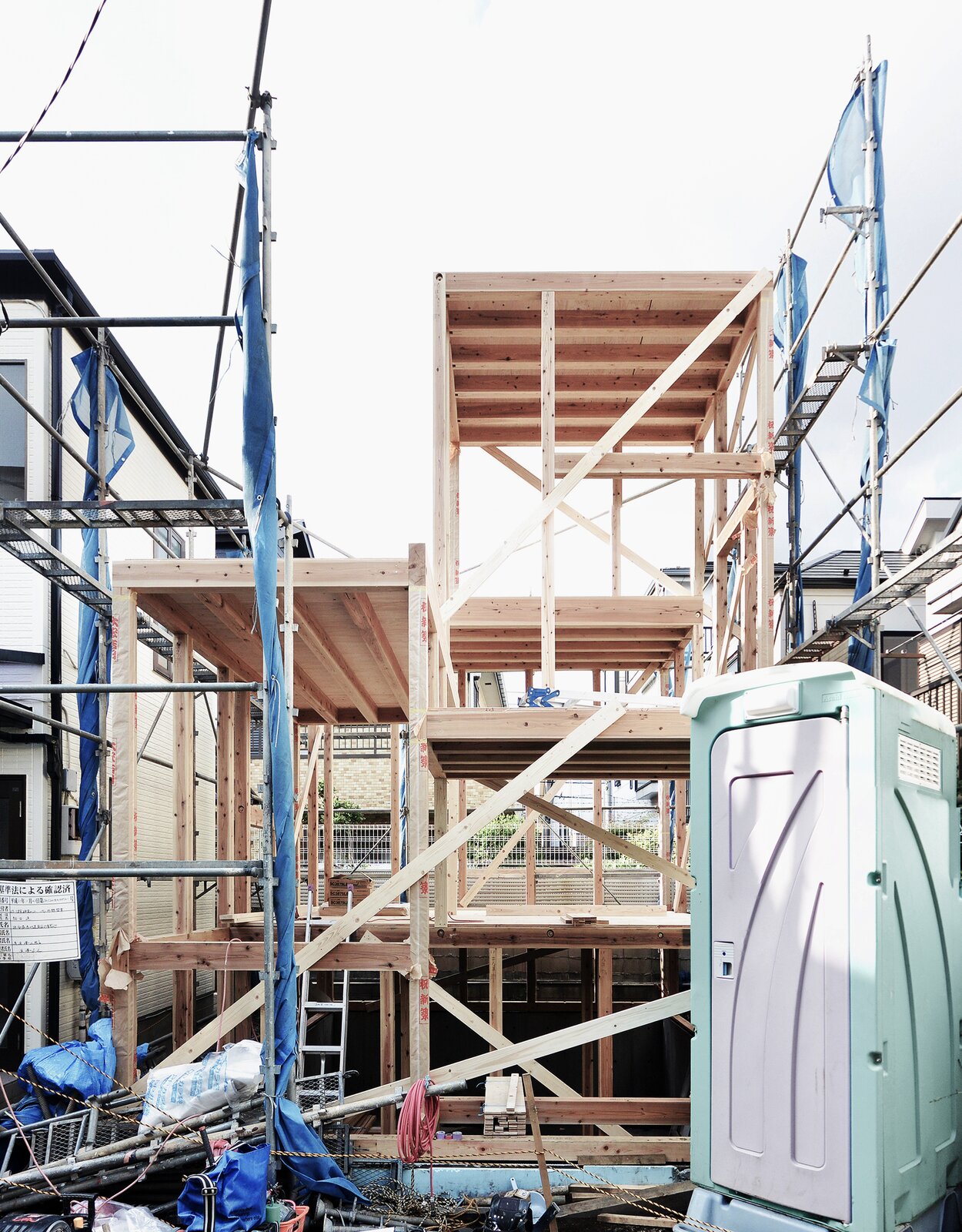 Photo 2 of 13 in Corrugated Steel Boxes Stack Up to Create a Tiny Home ...