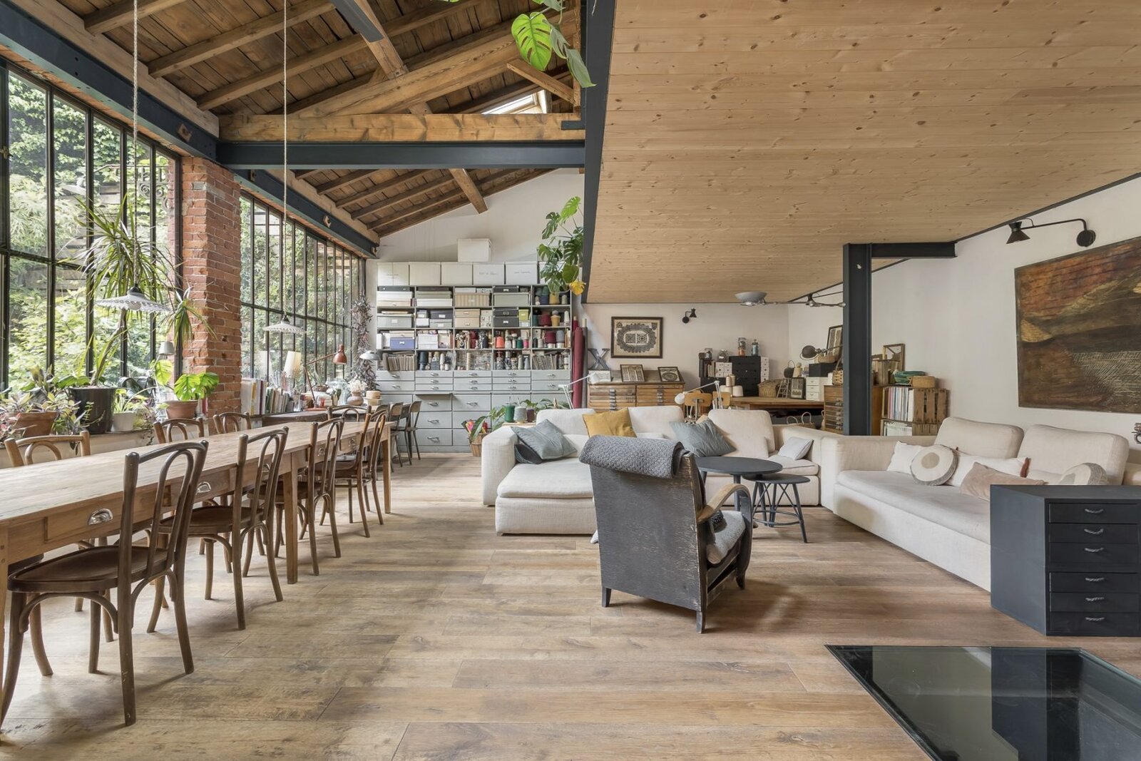 Photo 1 of 11 in A Mechanic’s Garage Turned Airy Loft Lists for $1.1M ...
